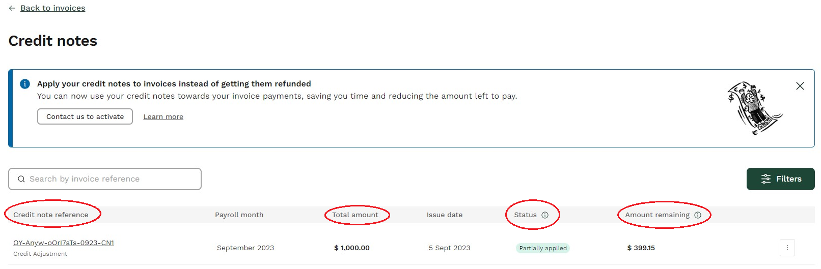 What are credit notes and what happens after I receive one? – Oyster ...