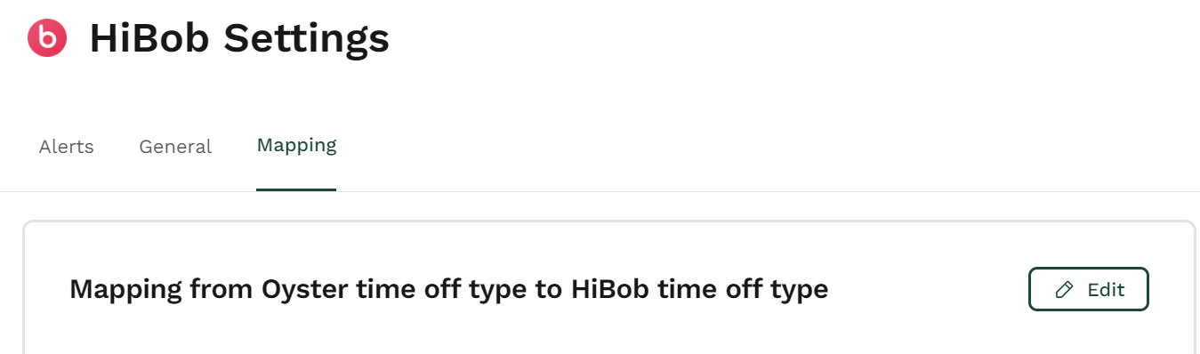 HiBob | Activating time off integration – Oyster Help Center