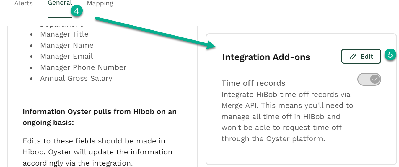 BambooHR (HRIS) | Activating time off integration – Oyster Help Center