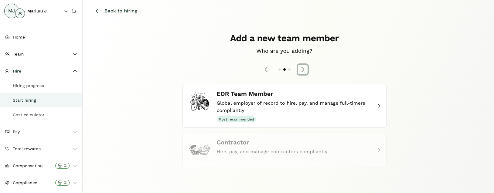 Personio | Hiring an EOR Team Member – Oyster Help Center