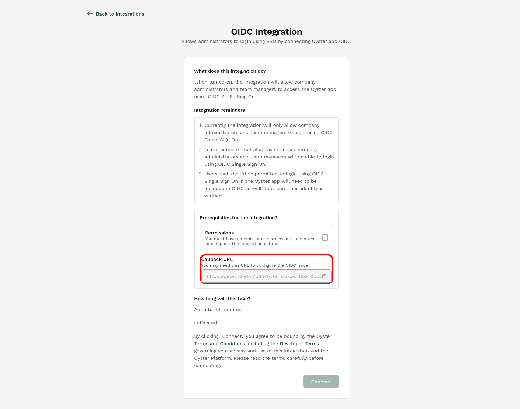 OIDC | Connecting to Oyster – Oyster Help Center