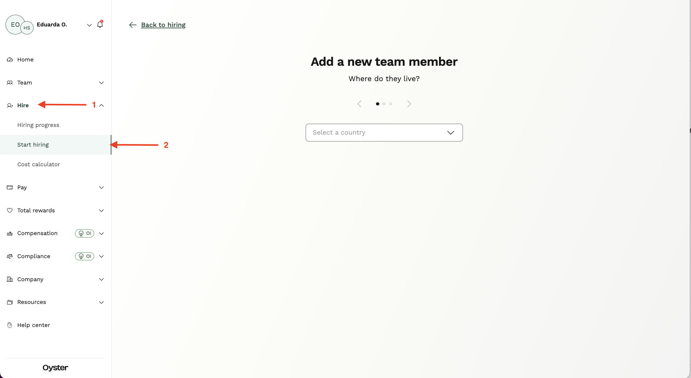 ADP Workforce Now® | How to use onboarding template codes – Oyster Help Center