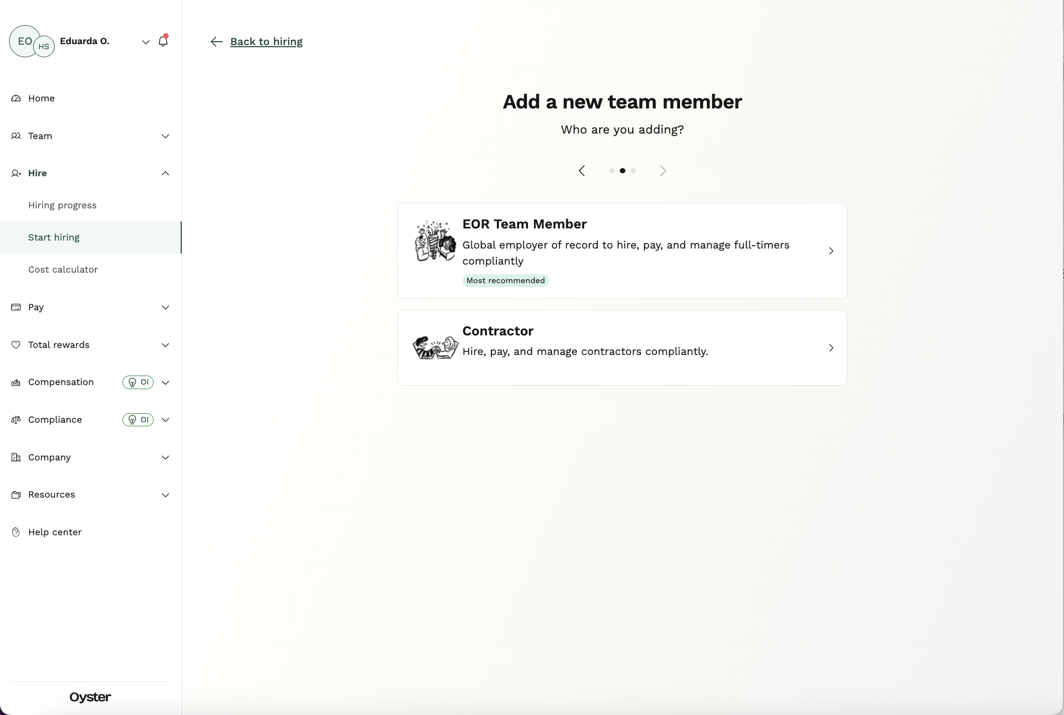 ADP Workforce Now® | How to use onboarding template codes – Oyster Help Center
