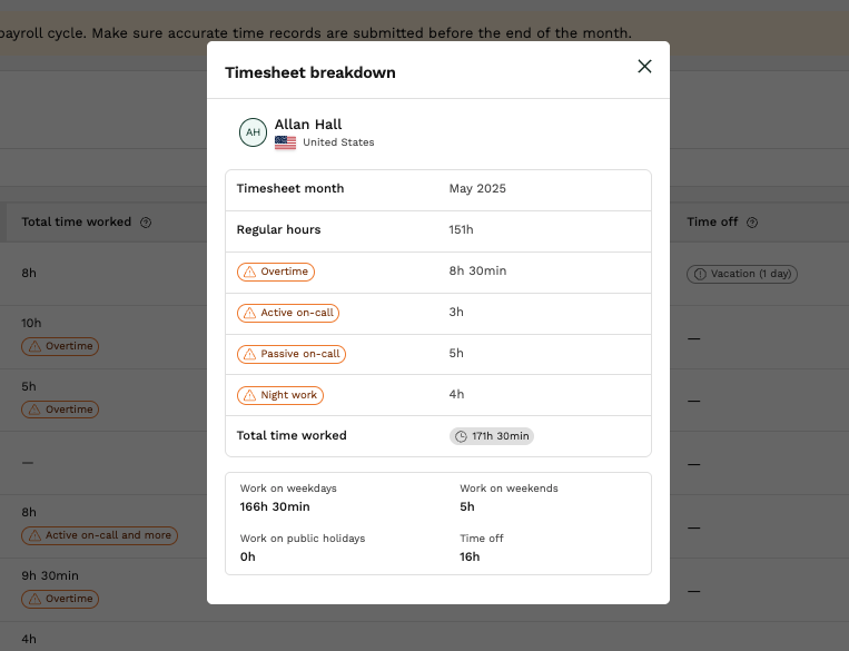 How do I review timesheets for my team? – Oyster Help Center